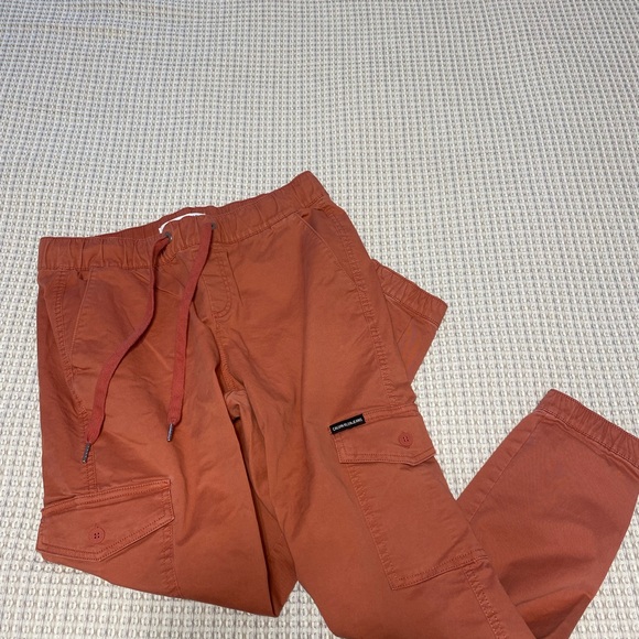 Calvin Klein Jeans | Pants & Jumpsuits | Nwot Calvin Klein Jeans Burnt ...